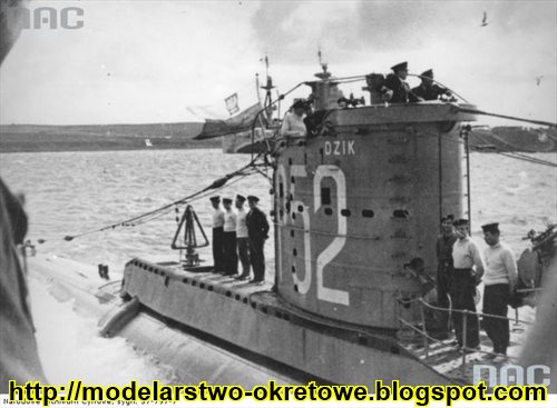 Modelarstwo okrętowe: ORP Dzik