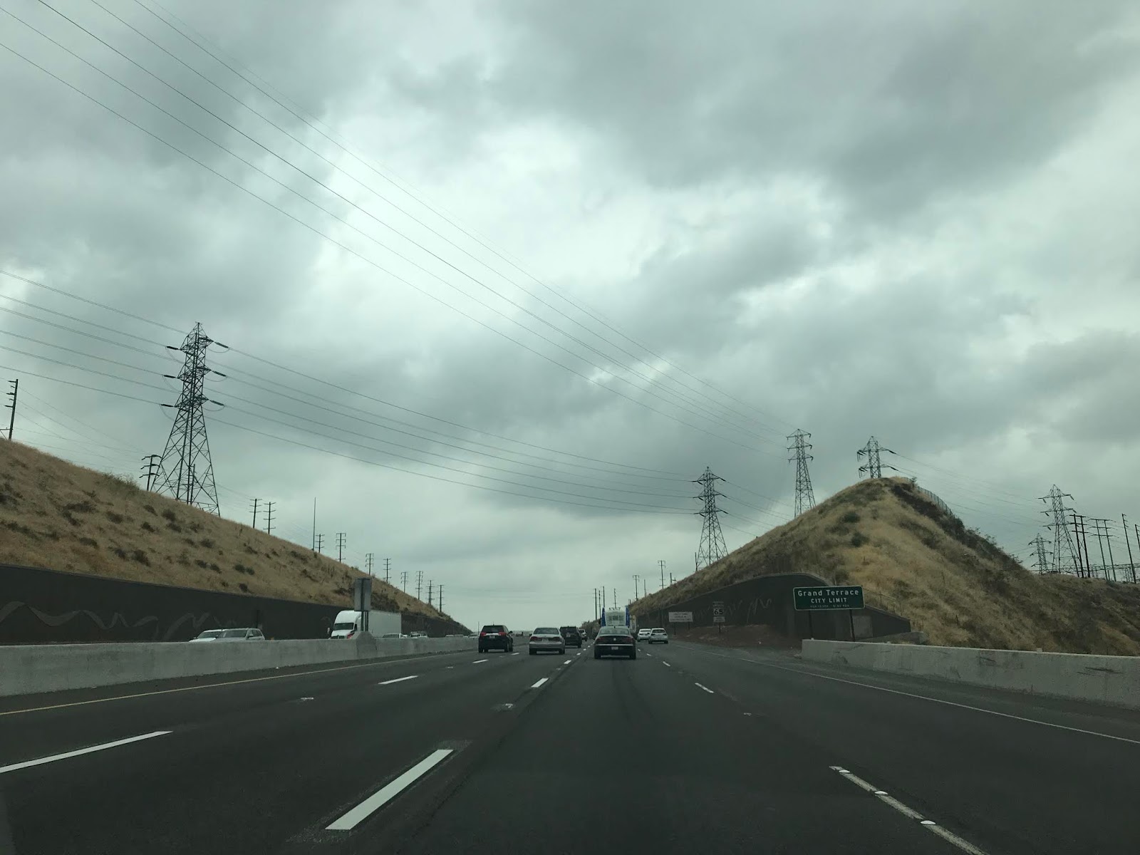 Interstate 215/former Interstate-15 East and California State Route 194