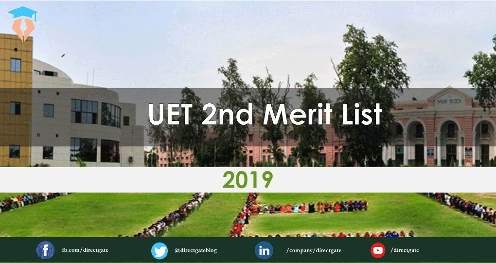 UET Admissions 2nd Merit List 2019 uet-admissions-2nd-merit-list-2019
