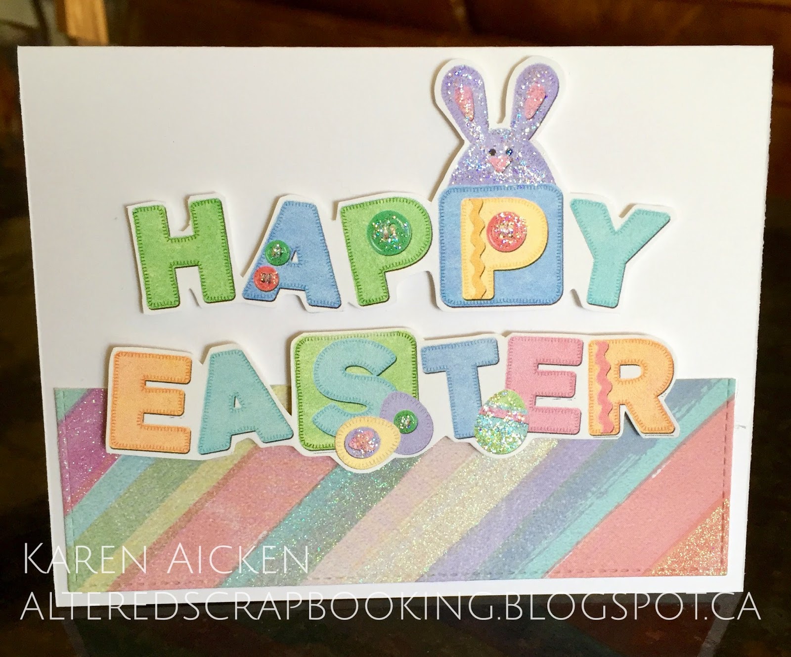 Altered Scrapbooking: Grandkids Easter Card Trio