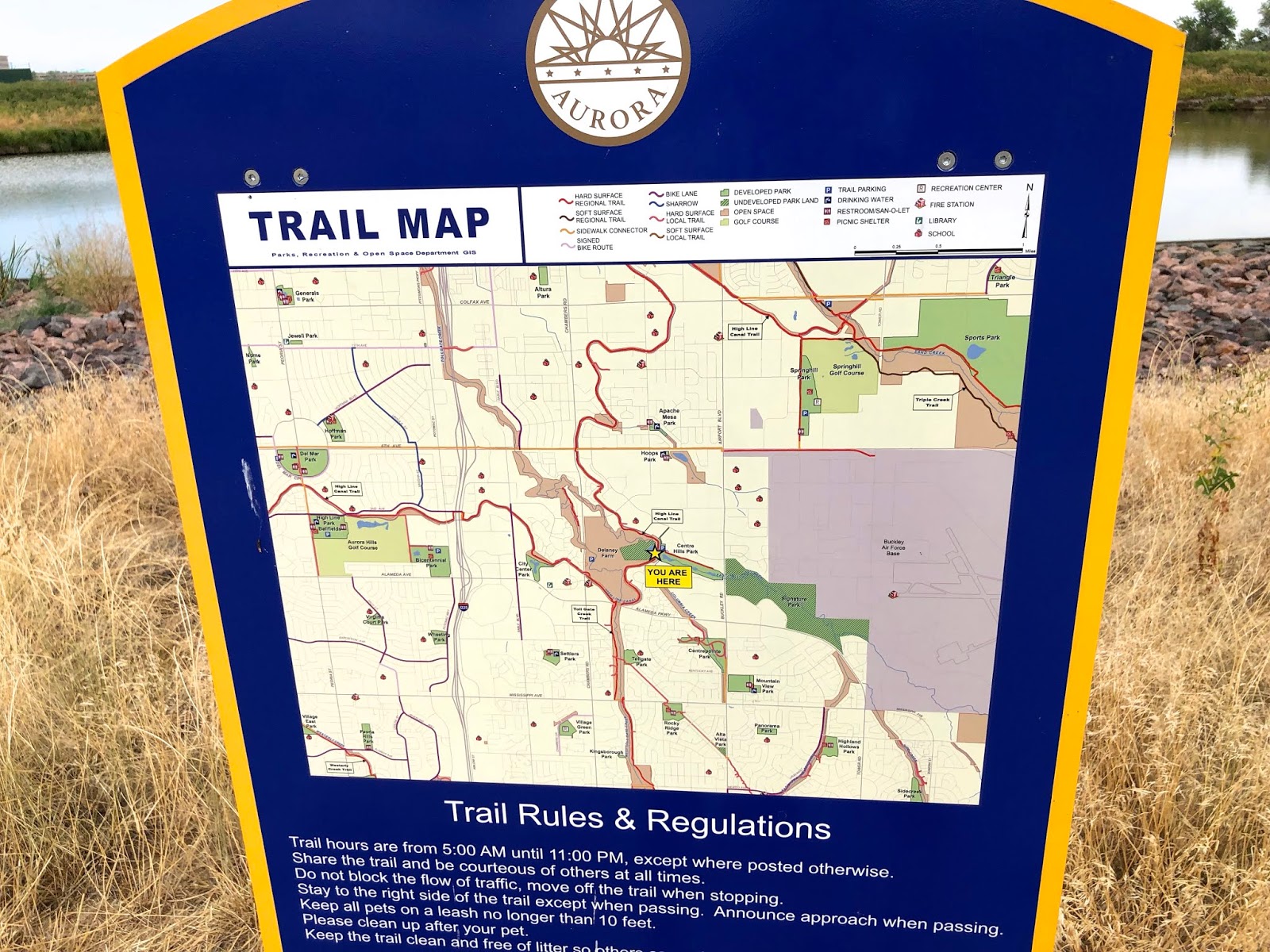 Chuck's Adventures: Biking High Line Canal Trail