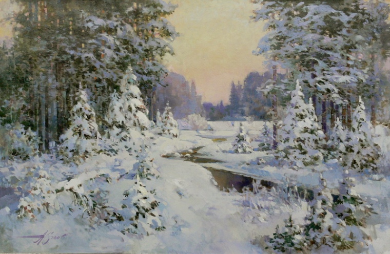 Alexander Ivanovich Savin - ArtLiveAndBeauty - Masterpieces of ...