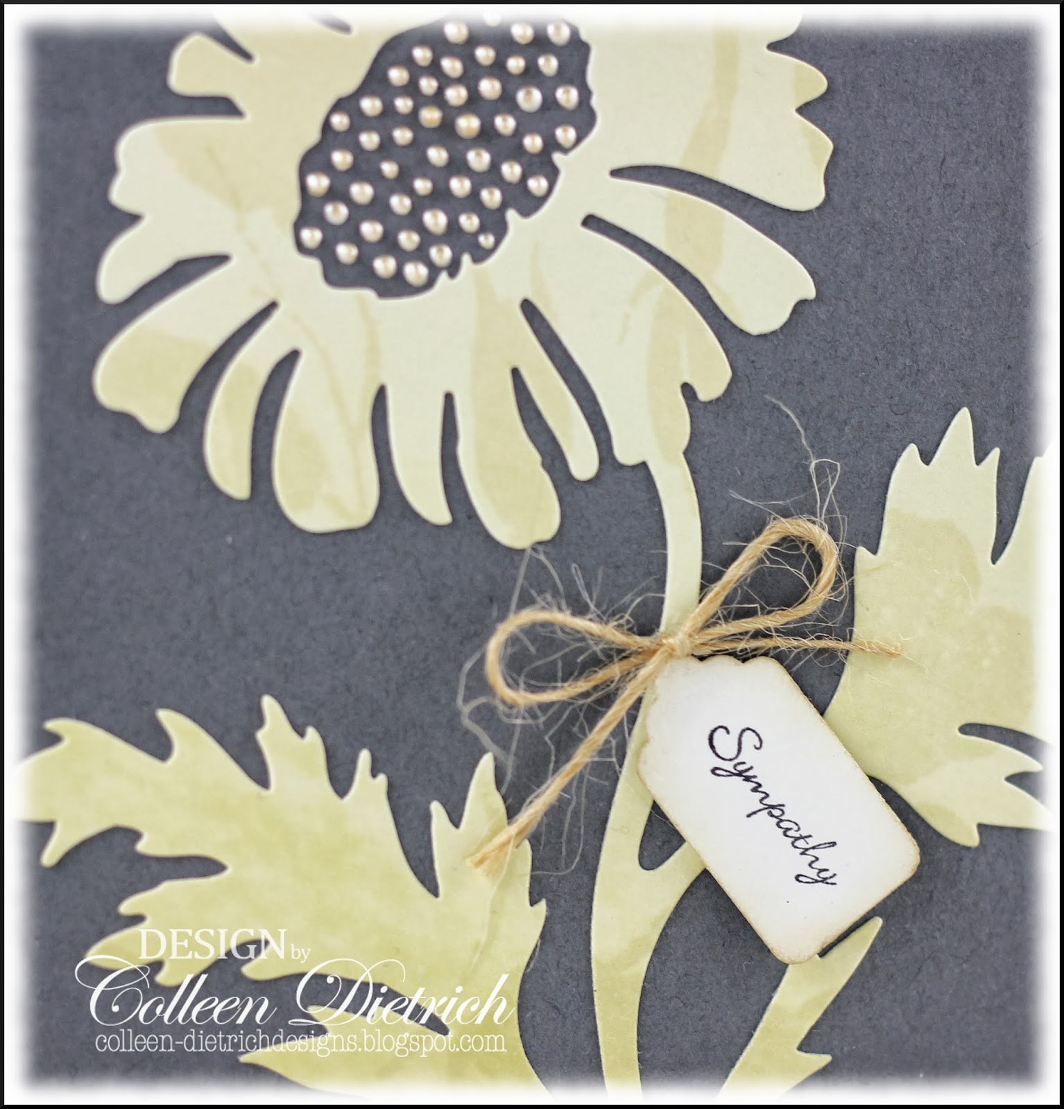 Easy, Elegant Sympathy Cards | Colleen Dietrich Designs