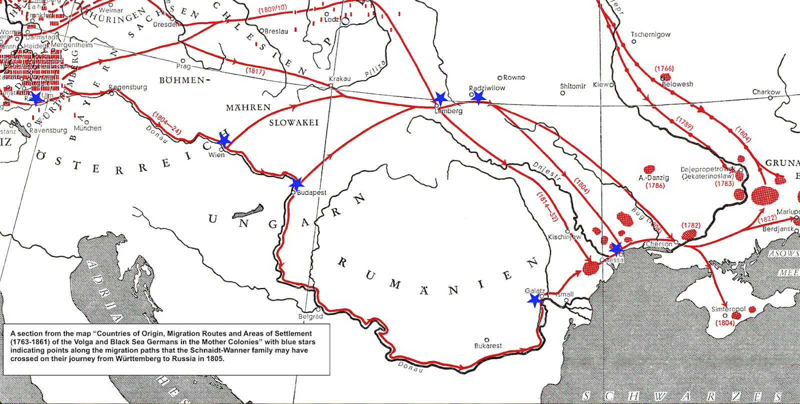 Germans from Russia Settlement Locations: October 2019