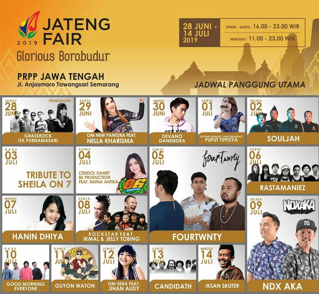 Agenda Jateng Fair 2019