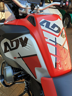 Ninim Designs: Honda Africa Twin Orange