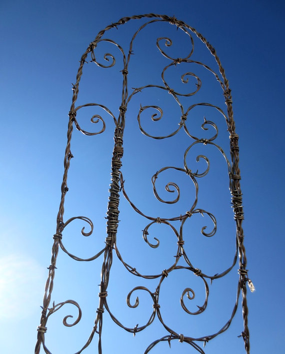 Upcycle, recycle and add pieces of interest to your garden!