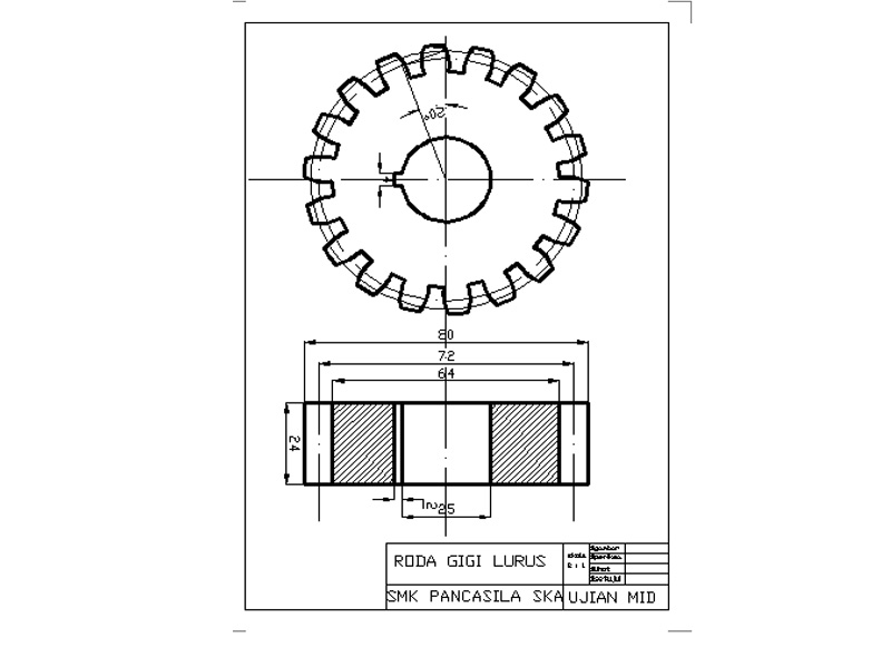 drawingtechnic: DRAWING GEAR