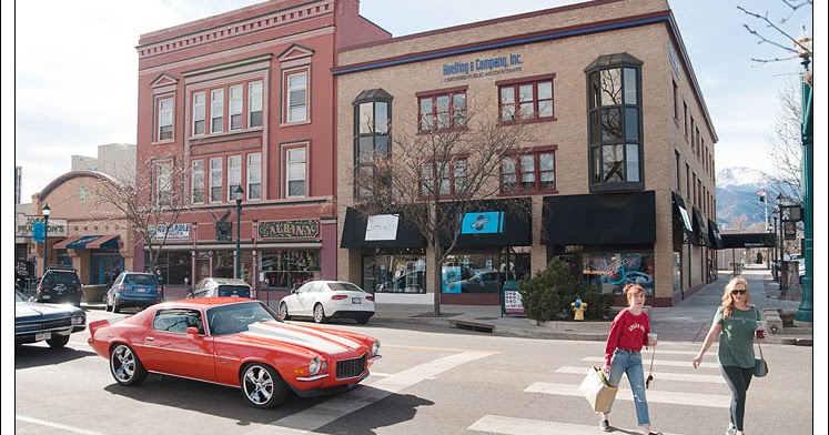 Colorado Springs Daily Photo: February 2020 Theme Day: Streetscape