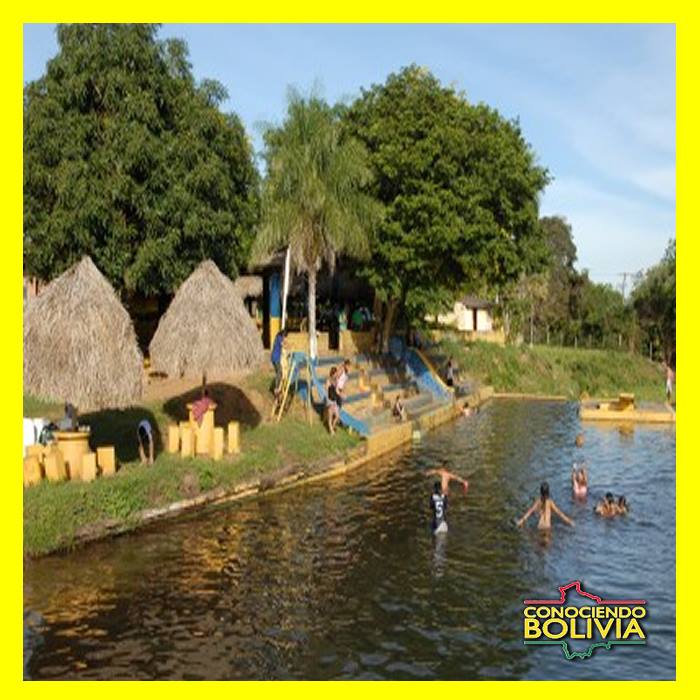 Santa Cruz: Destinos turisticos balneario El Puente en Robore