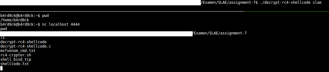 Slae32 Assignment 7 Create A Custom Crypter