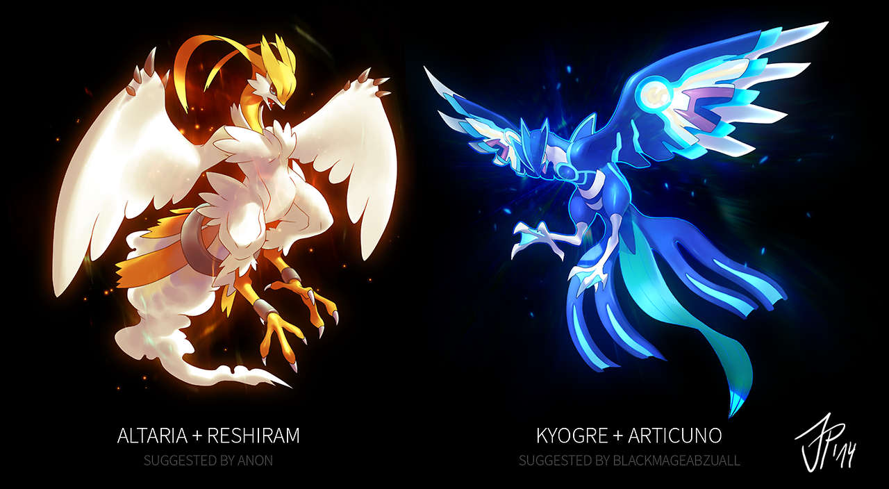 AKIWA ART: Kickass Pokemon Fusion Fan Art by Josephine
