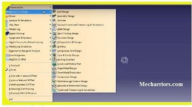 What is the interface of CATIA V5 Workbench? | CATIA Tutorials