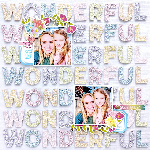 Wonderful Layout by Paige Evans | Paige Taylor Evans