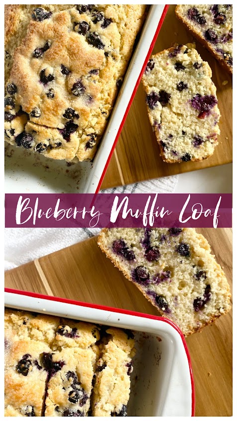 Blueberry Muffin Loaf | Ally's Sweet & Savory Eats