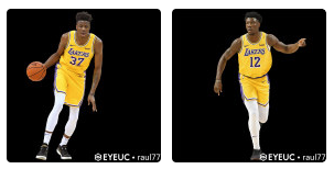 Los Angeles Lakers Full Body Portraits By Raul77 [FOR 2K20]