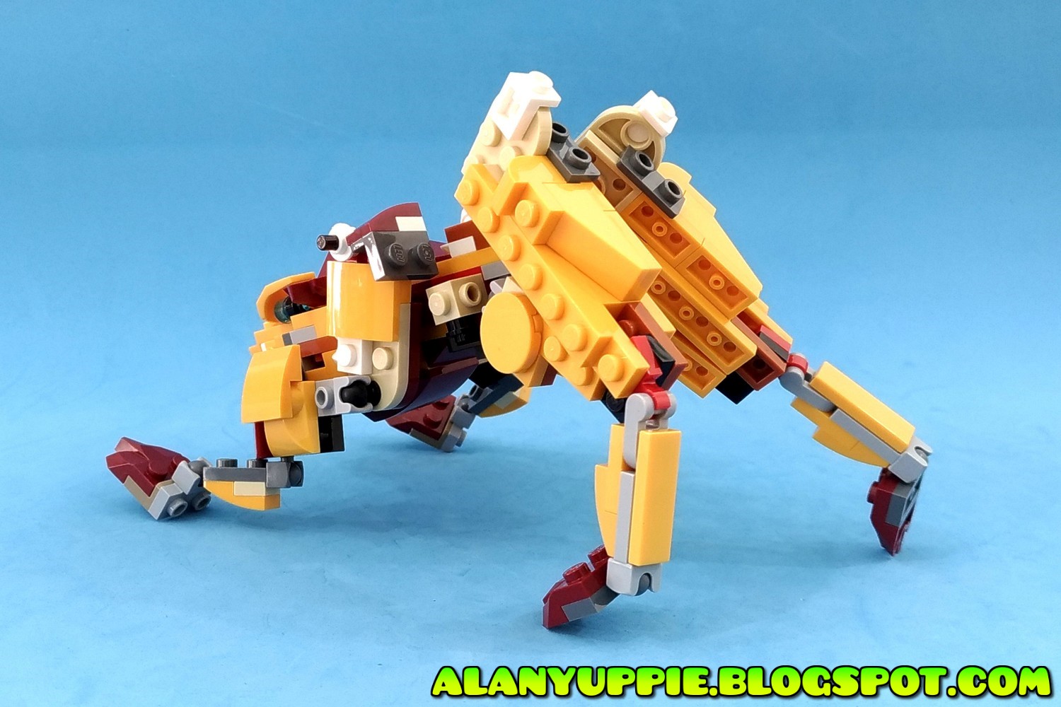 Alanyuppie's LEGO Transformers: Video Tutorial: LEGO Transformer Lion ...