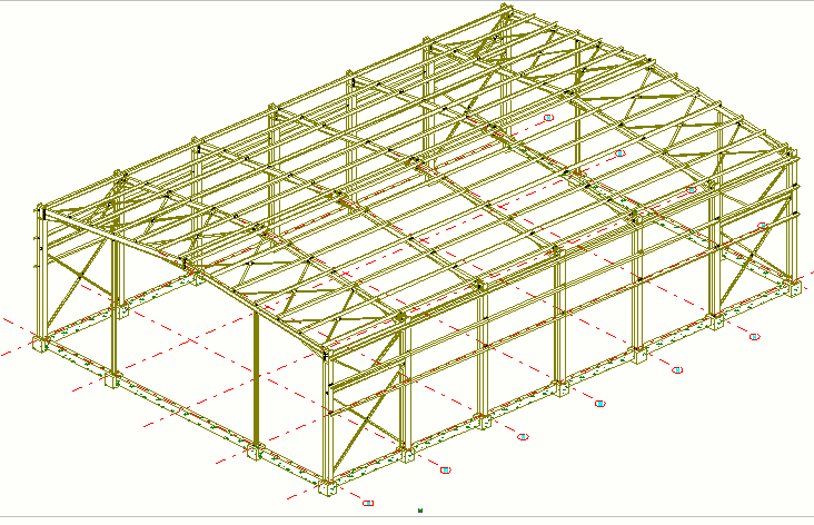 how to create steel frame in Tekla structure
