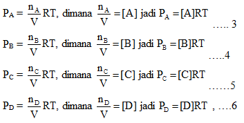 masukkan keempat persamaan tersebut ke persamaan 2