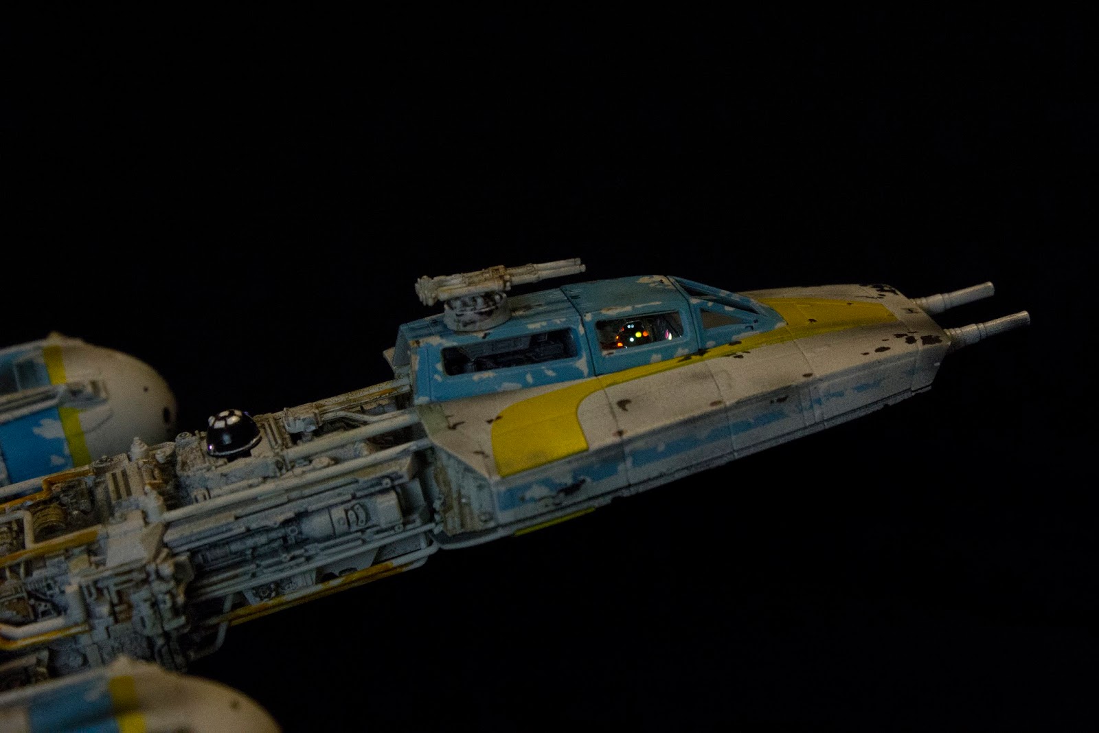 Bandai Y-Wing Starfighter Model Build