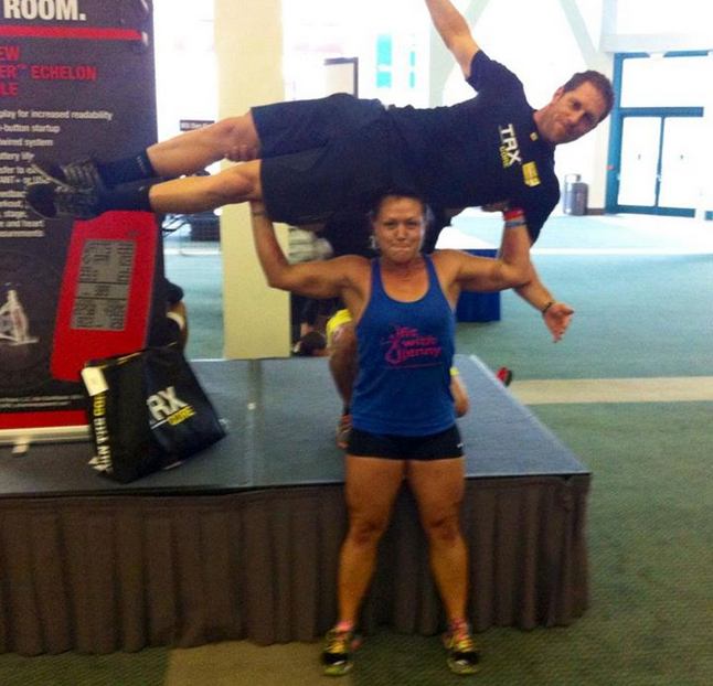 Strong women lift and carry