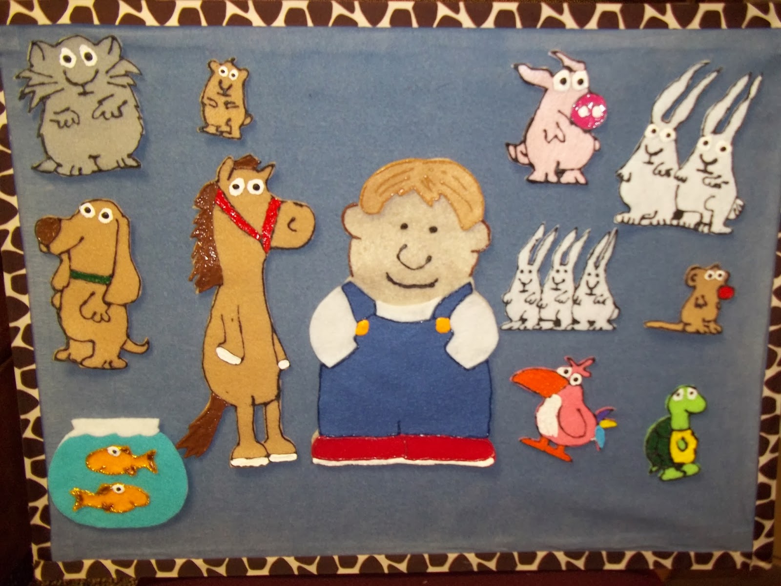 What is Bridget Reading?: Flannel Friday: Fifteen Animals by Sandra Boynton