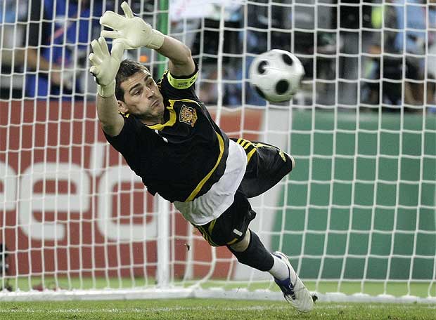 Soccer: Spanish Goalkeeper,Real Madrid Goal Keeper and Captain