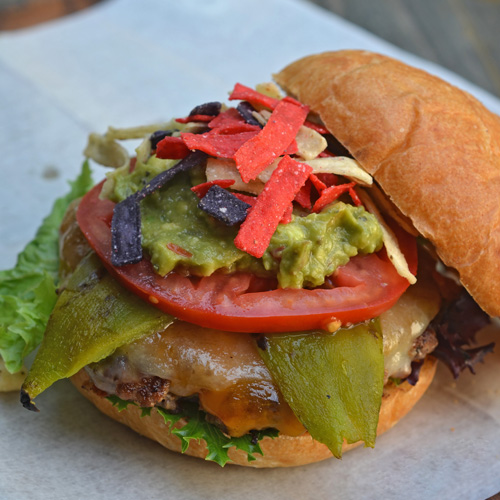 The Hatch and Guac Burger