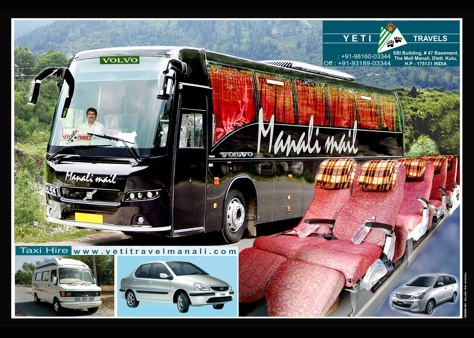 Manali volvo buses