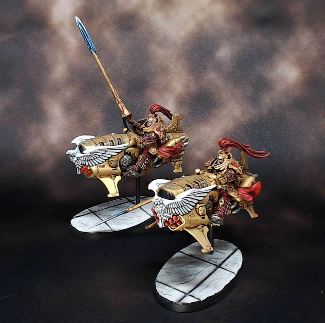 Sepulchre of Heroes: Quick Share- Custodes Jetbike Shield Captains