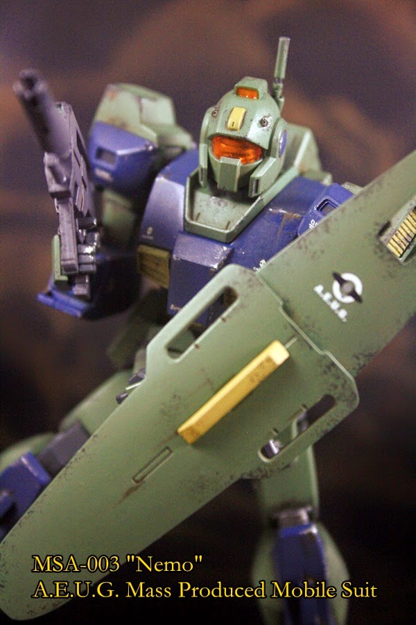 HGUC 1/144 MSA-003 Nemo Painted Build