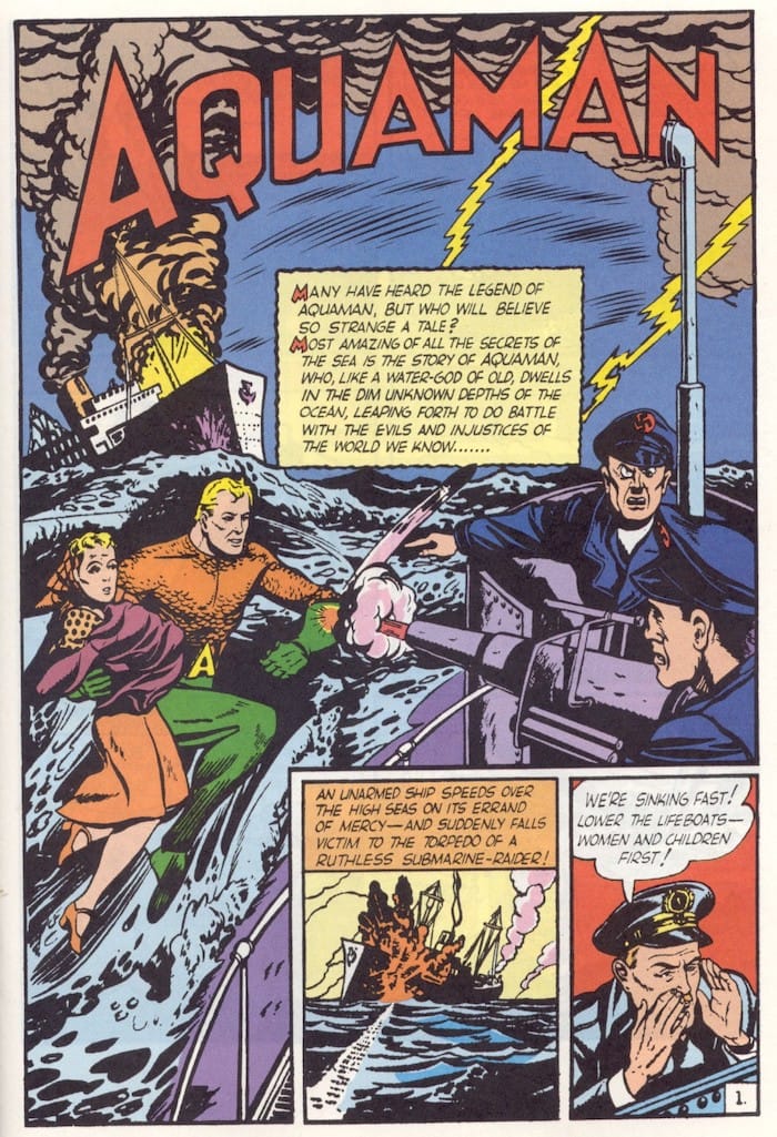 More Fun Comics #73 - 1st Aquaman, Green Arrow - Pencil Ink