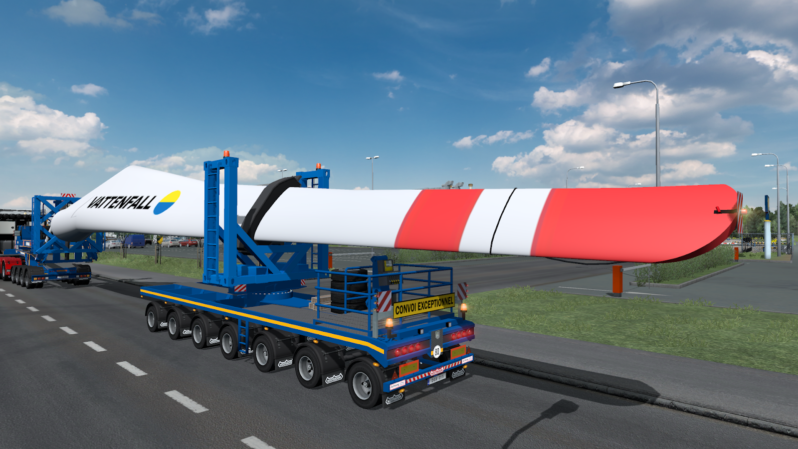 NOOTEBOOM WIND BLADE SPECIAL AND REGULAR TRANSPORT - Euro Truck ...