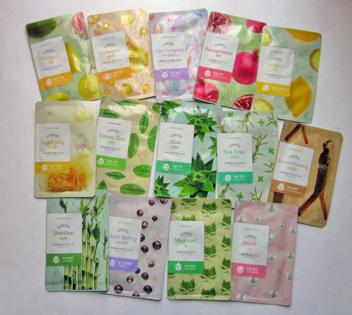 Rosalie & Violetta: Etude House "I Need You Mask (2014)"