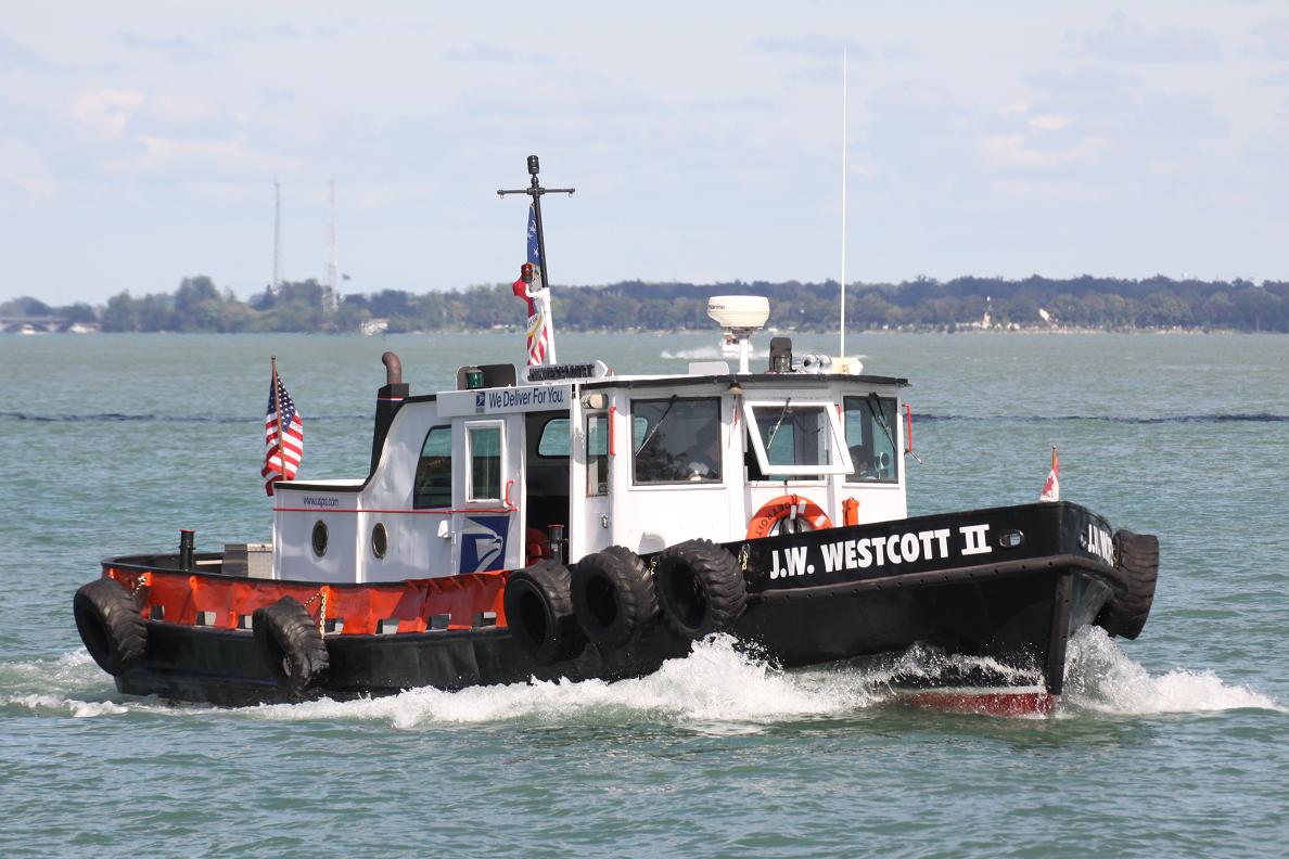 Michigan Exposures: The J.W. Westcott in Action Again...