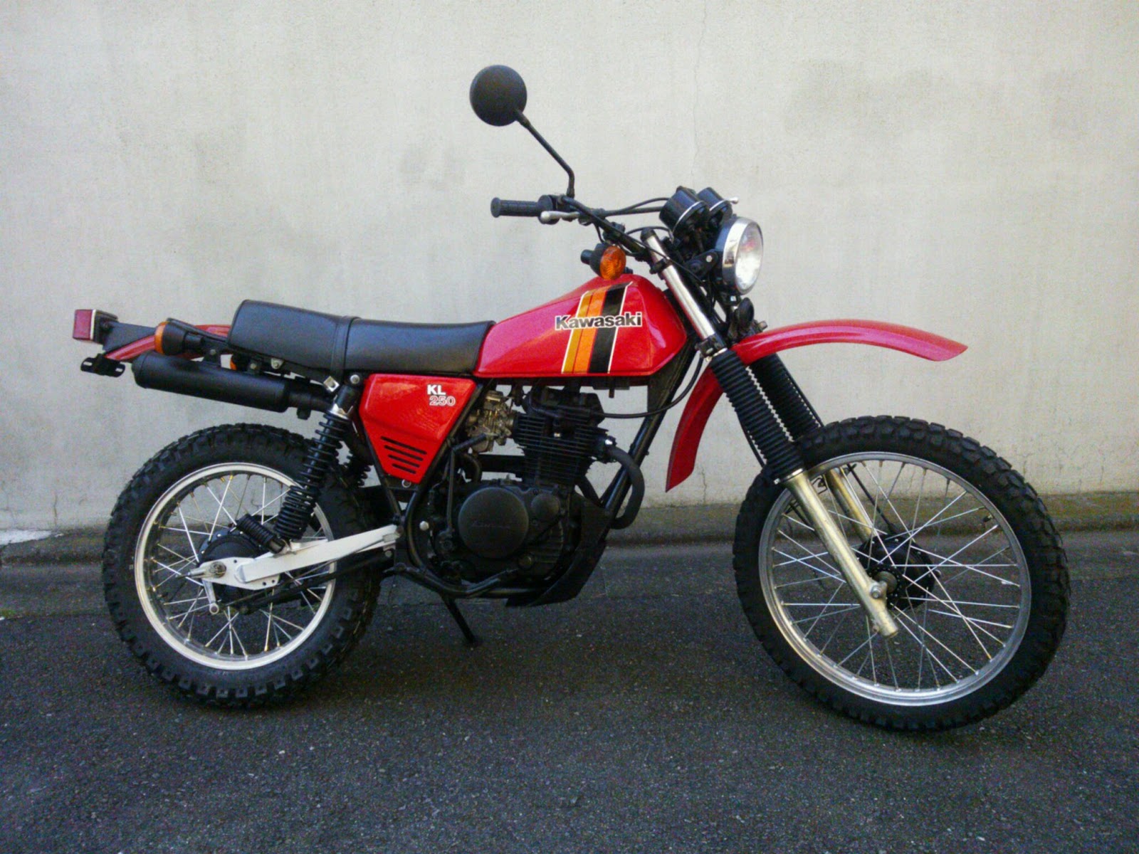 東京二輪商会: カワサキKL250 初期型1980年式