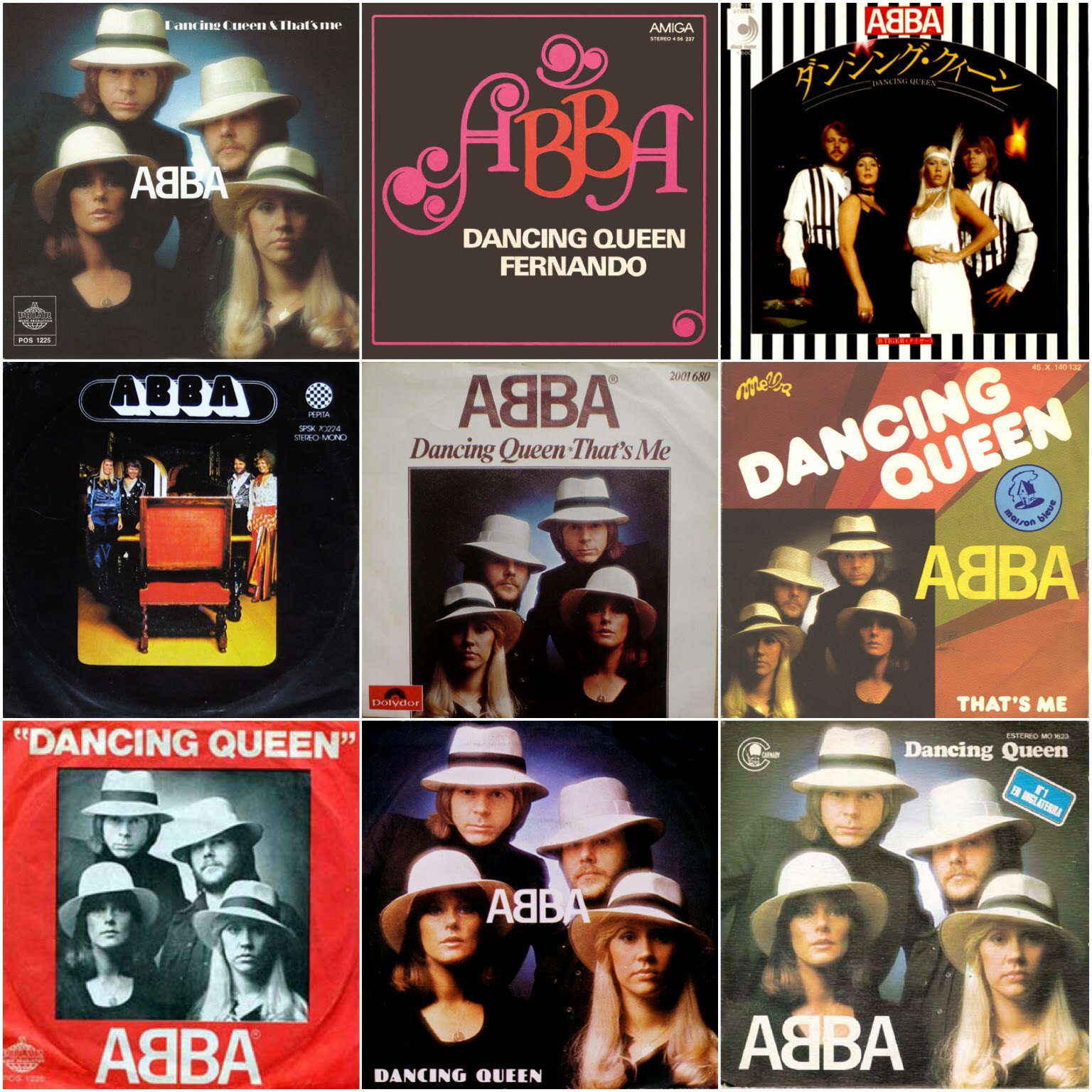 ABBA Fans Blog: Dancing Queen Singles