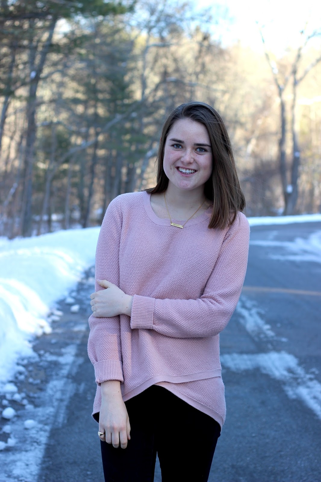 Preppy by the Sea: Black & Blush