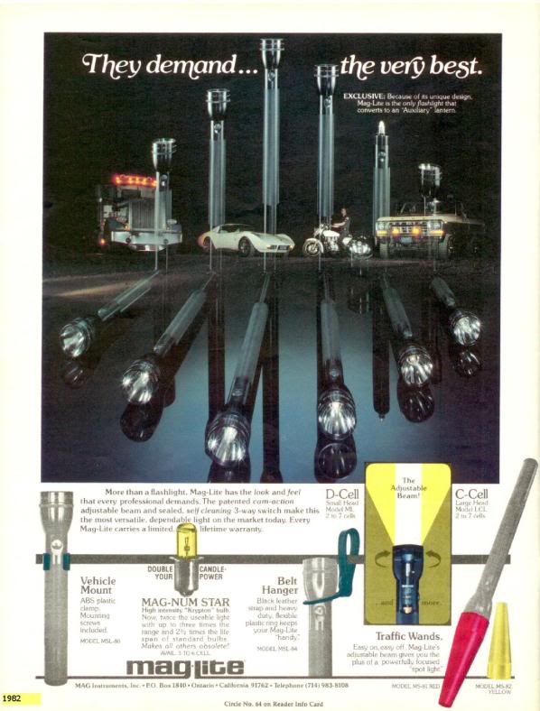 Maglite: More than a Cop light: Advertisements