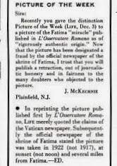 Blue Blurry Lines: The Miracle of Fatima: Photographic Proof from the ...