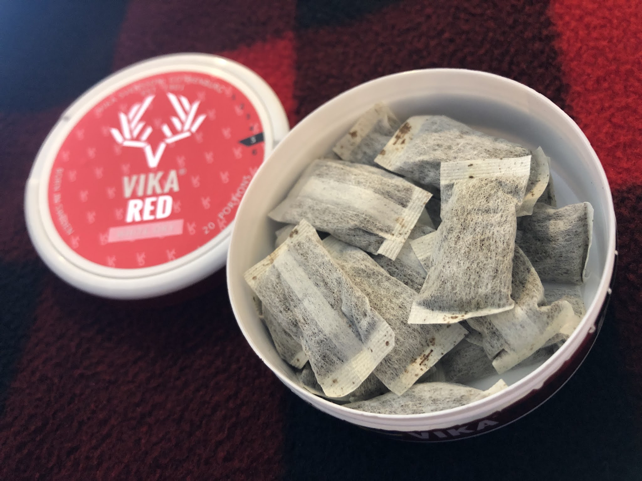 Vika Red (White Dry Snus) - Review. 16 March 2021.