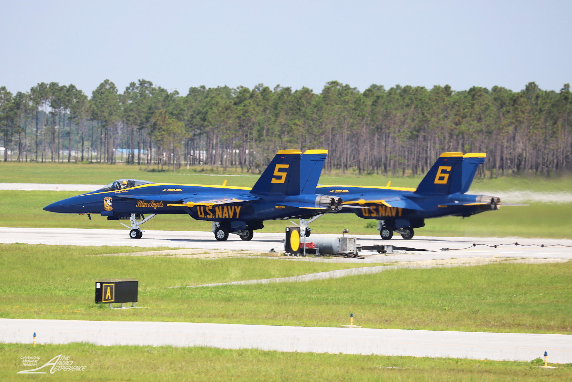 The Aero Experience: Blue Angels Hold Practice Session at NAS Pensacola, FL