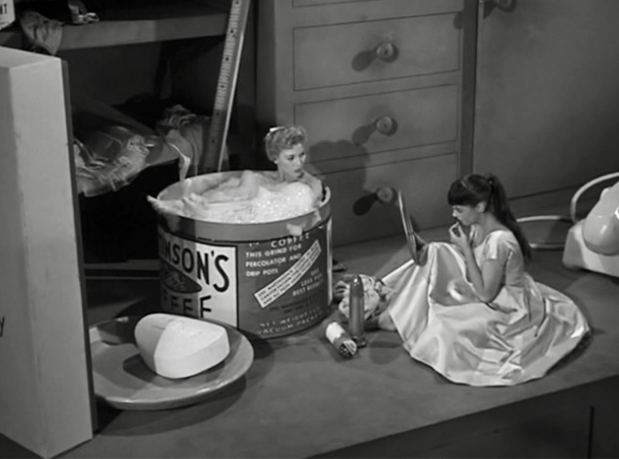 cult film freak: JOHN AGAR AND JUNE KENNEY IN 'ATTACK OF THE PUPPET PEOPLE'