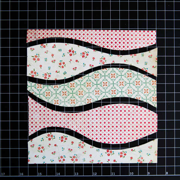 My Creative Scrapbook: How to Make Layered Patterned Paper Waves by ...