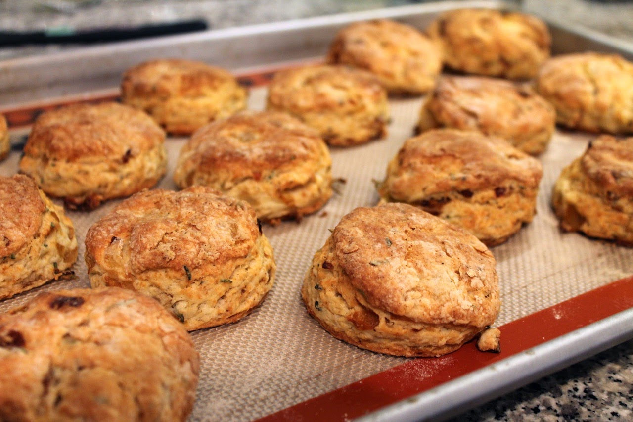 Cook In / Dine Out: Rosemary-Onion and Black Pepper Biscuits