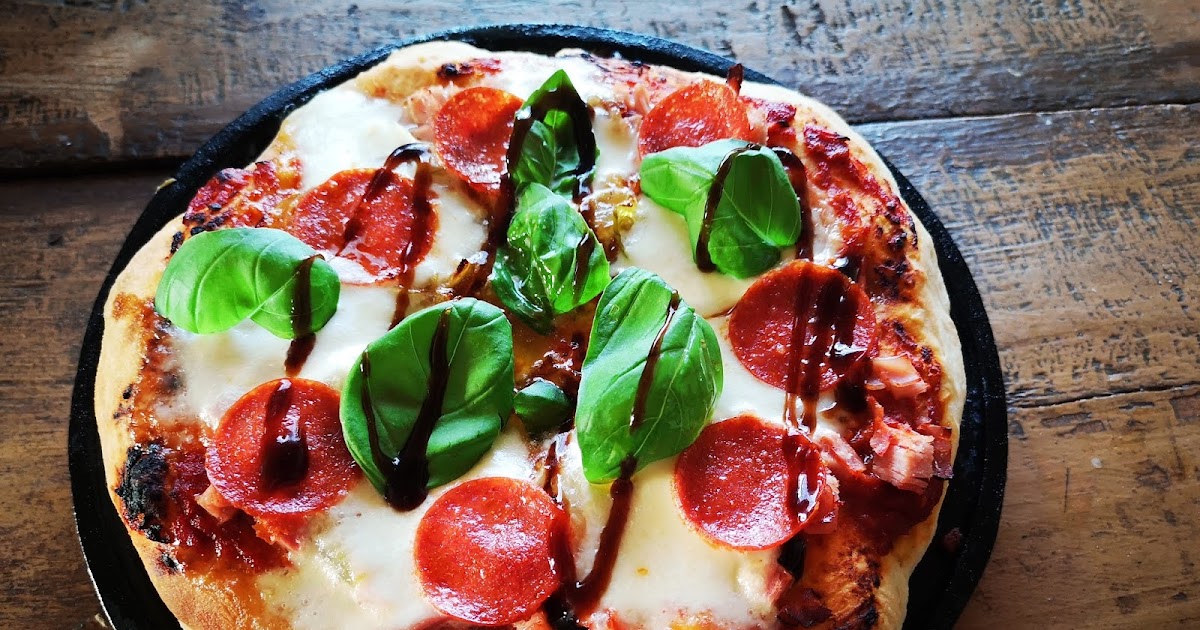 Itse tehty pizza on parasta — Lena Blankenstein-Holmström