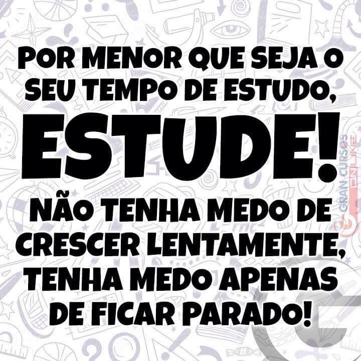 CarvalhusCad: ESTUDE SEMPRE...