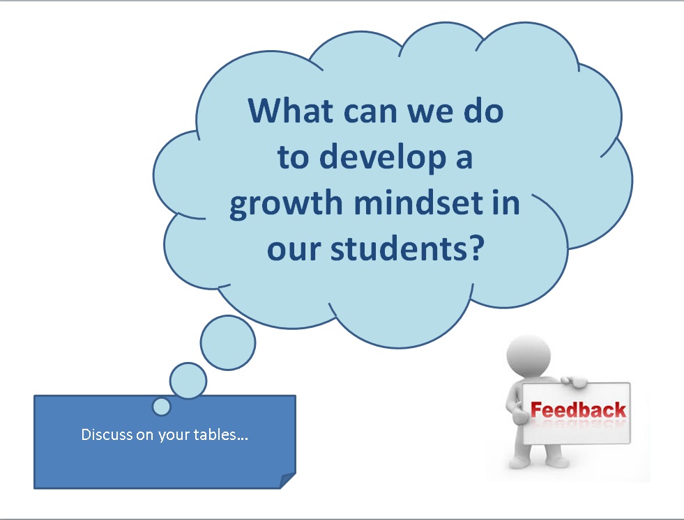 Rossett's TLC Blog: TLC 1: Growth Mindset