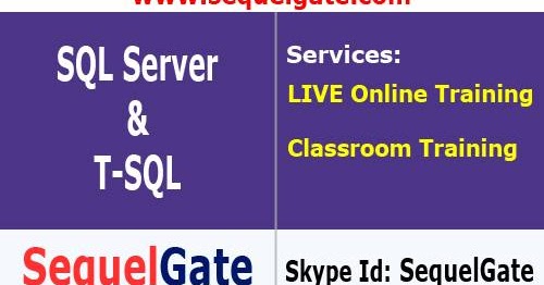Microsoft SQL Server: Real Time and Practical Classroom Training on SQL ...