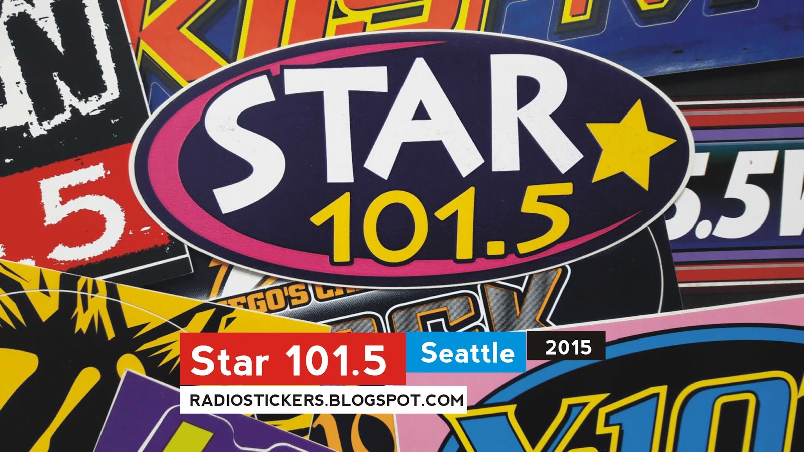 RADIO station stickers... and more!